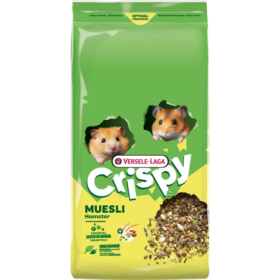 Versele-Laga Crispy Muesli - Kiegyensúlyozott eleség hörcsögöknek 750g